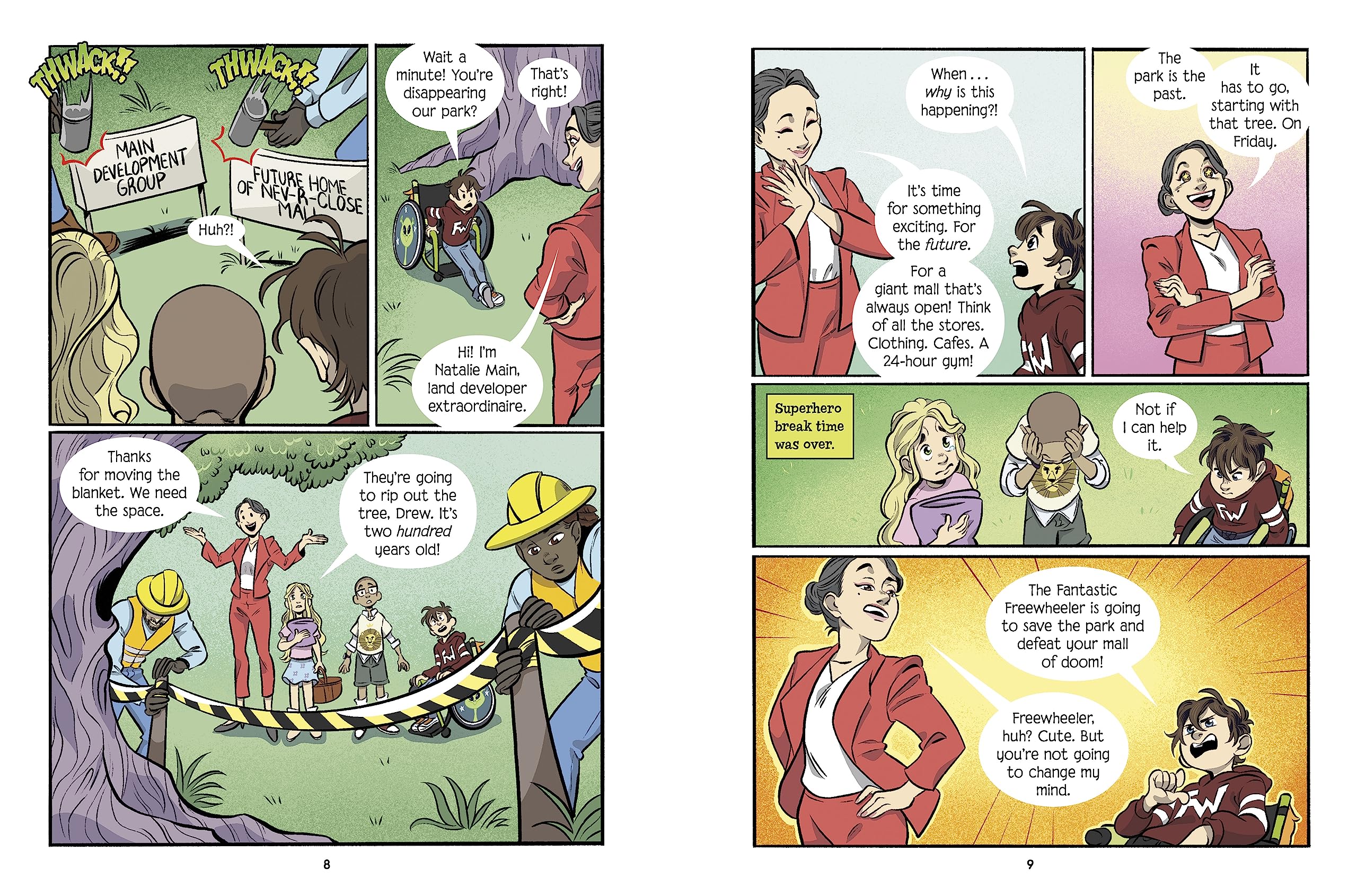 The Fantastic Freewheeler vs. the Mall of Doom: A Graphic Novel by ...