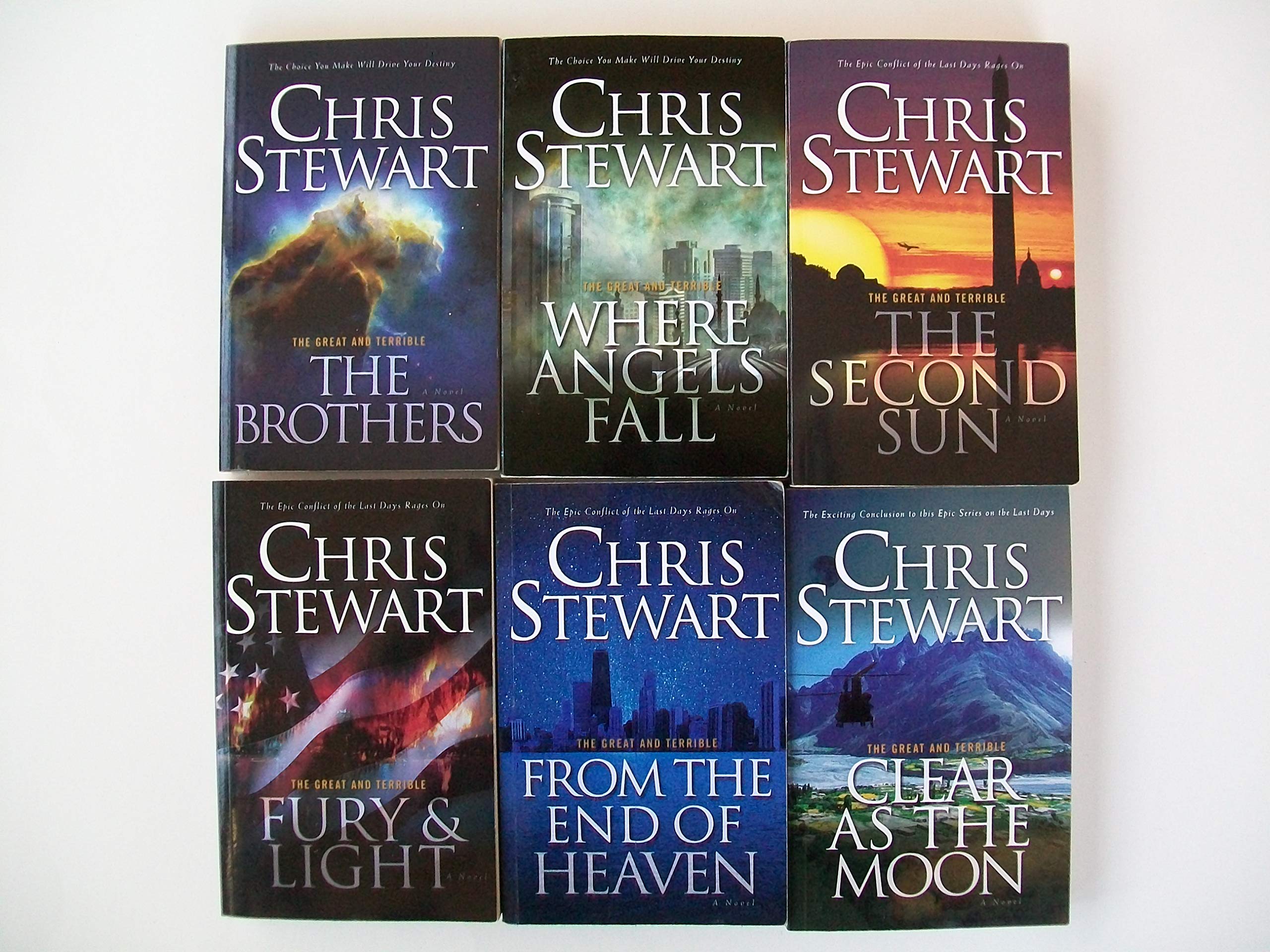 Great and Terrible Series (Set of 6) Brothers, Where Angels Fall ...