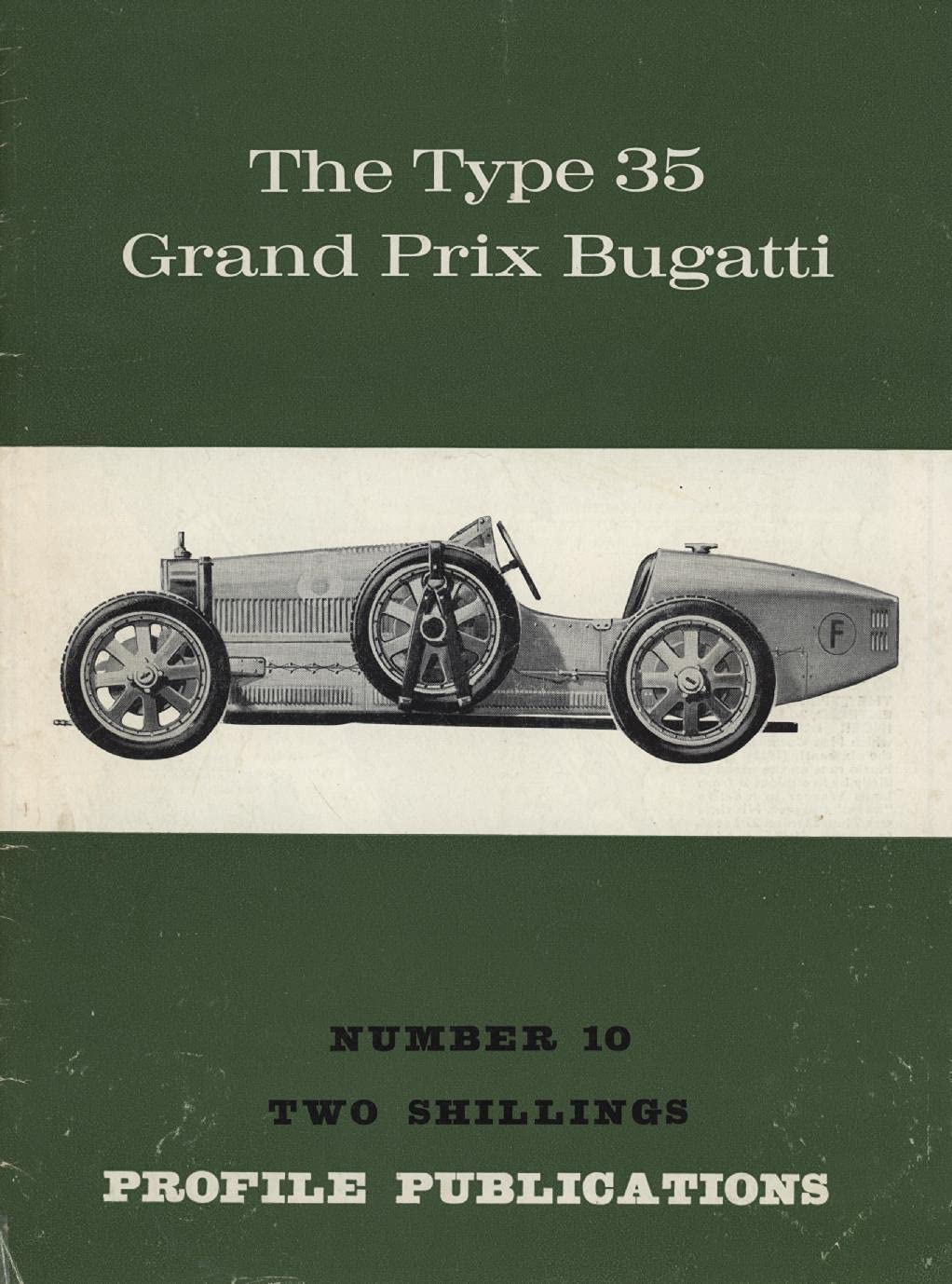 Profile Number 10: The Type 35 Grand Prix Bugatti by Godfrey Eaton ...
