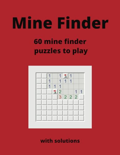 Mine Finder: 60 Puzzles Estratégicos: Easy to read. Con soluciones by ...