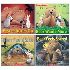 Bear 4 Book Collection: Bear Snores On, Bear Wants More, Bear Feels ...