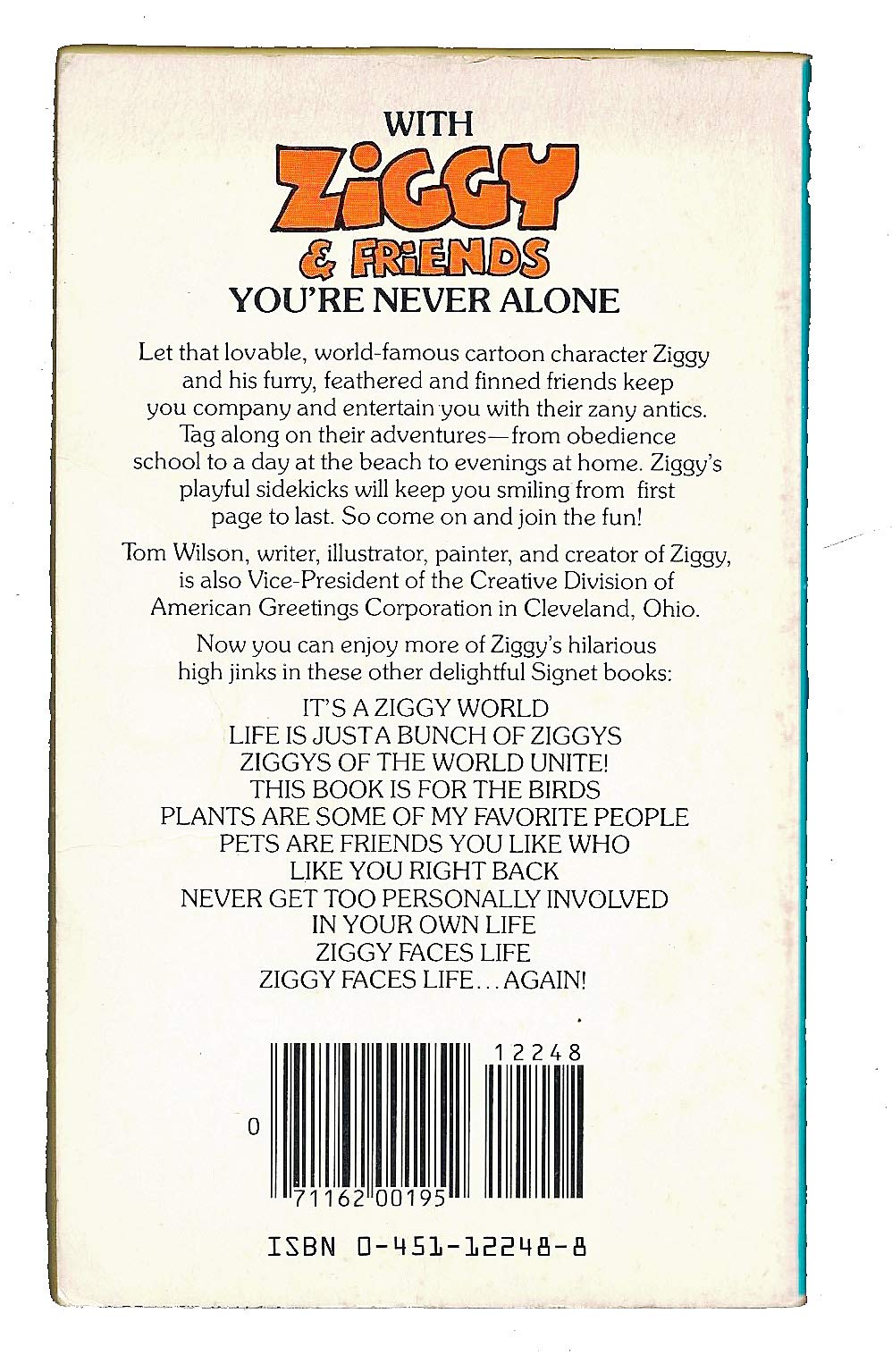 Ziggy and Friends by Tom Wilson | Goodreads