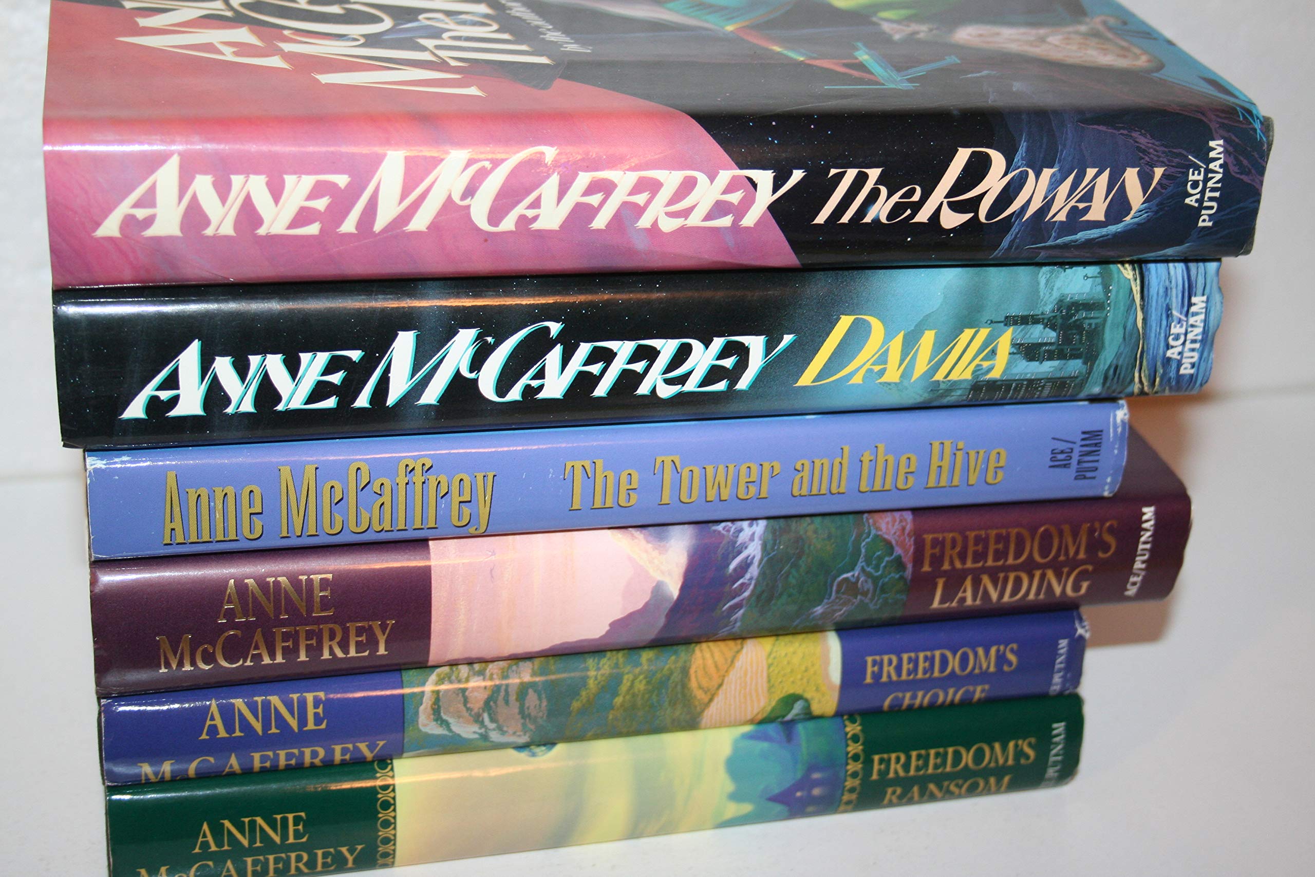 Anne McCaffrey 6-pack Tower and Hive Series 1, 2 and 5; Catteni Series ...