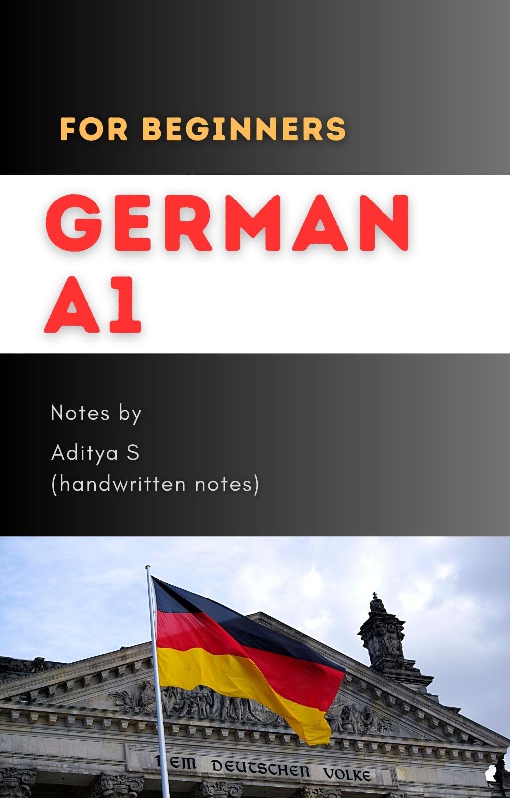 German A1 level handwritten notes (for beginners) by German Mastery ...