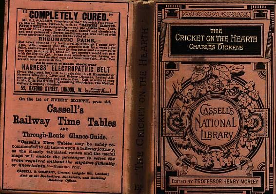 The Cricket and the Hearth with Selections from #Sketches by Boz ...