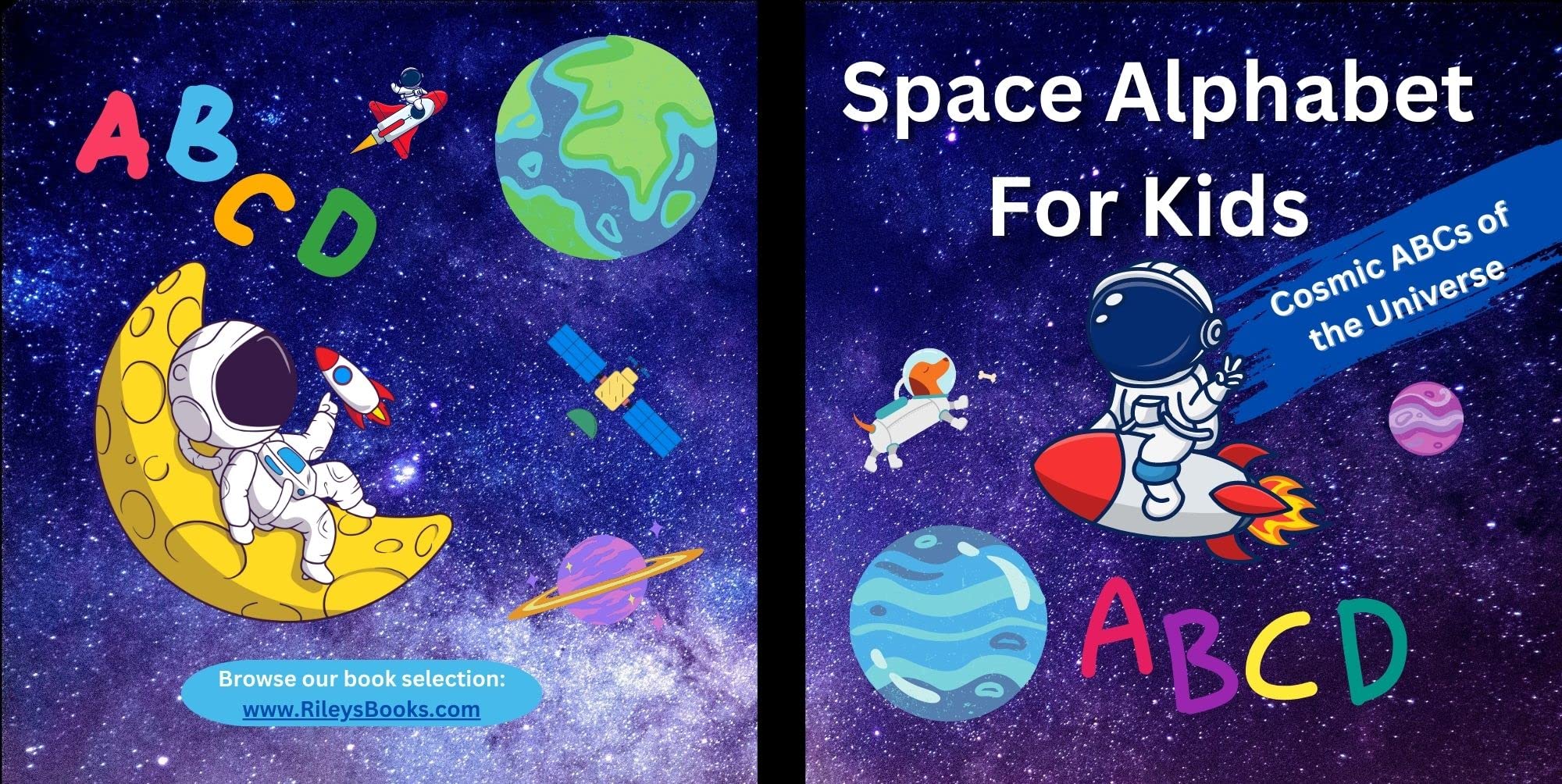 Space Alphabet for Kids: Cosmic ABCs of the Universe: Embark on an ...