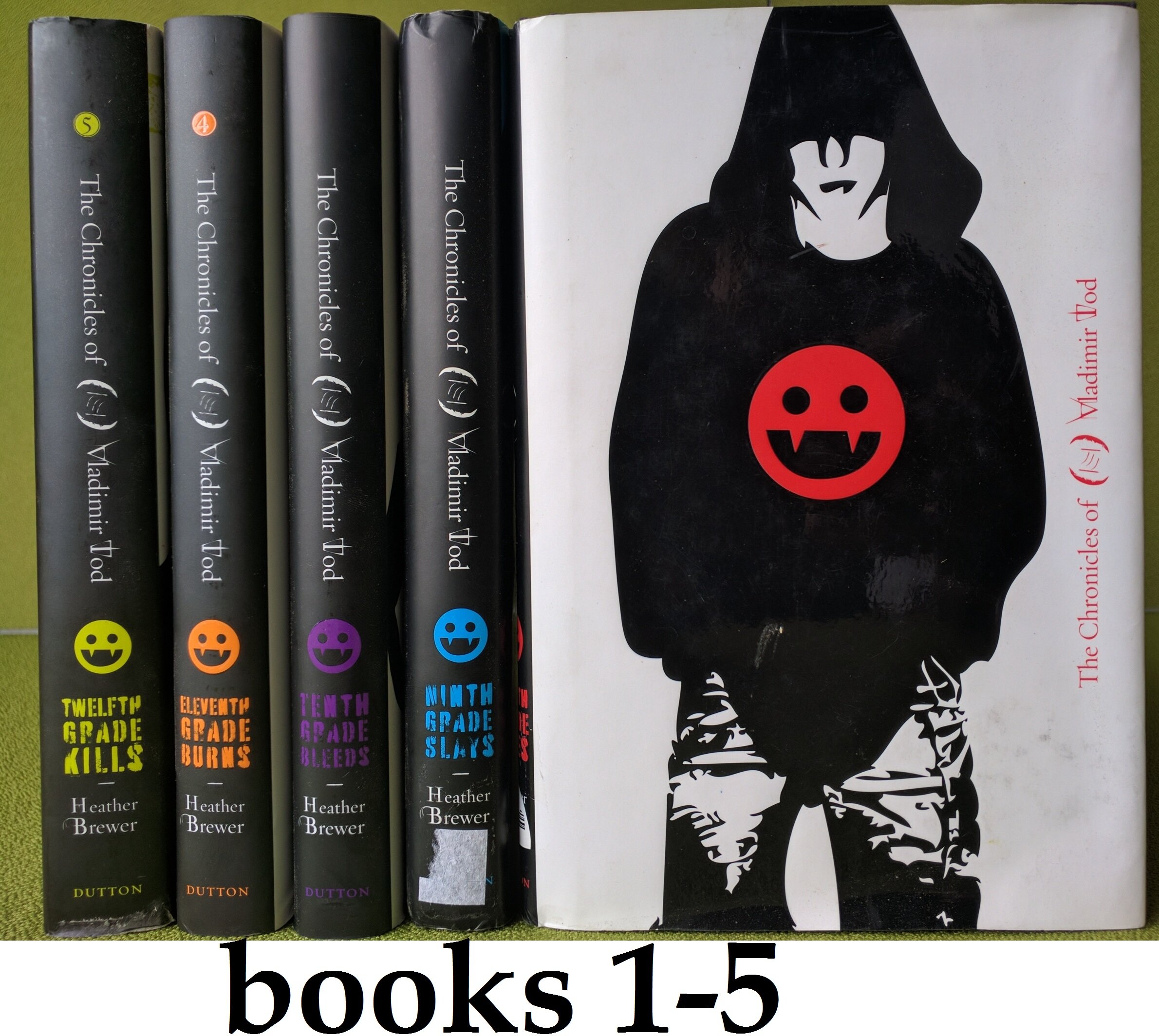 The Chronicles of Vladimir Tod Series Set, Books: 1-5 . Eighth Grade ...