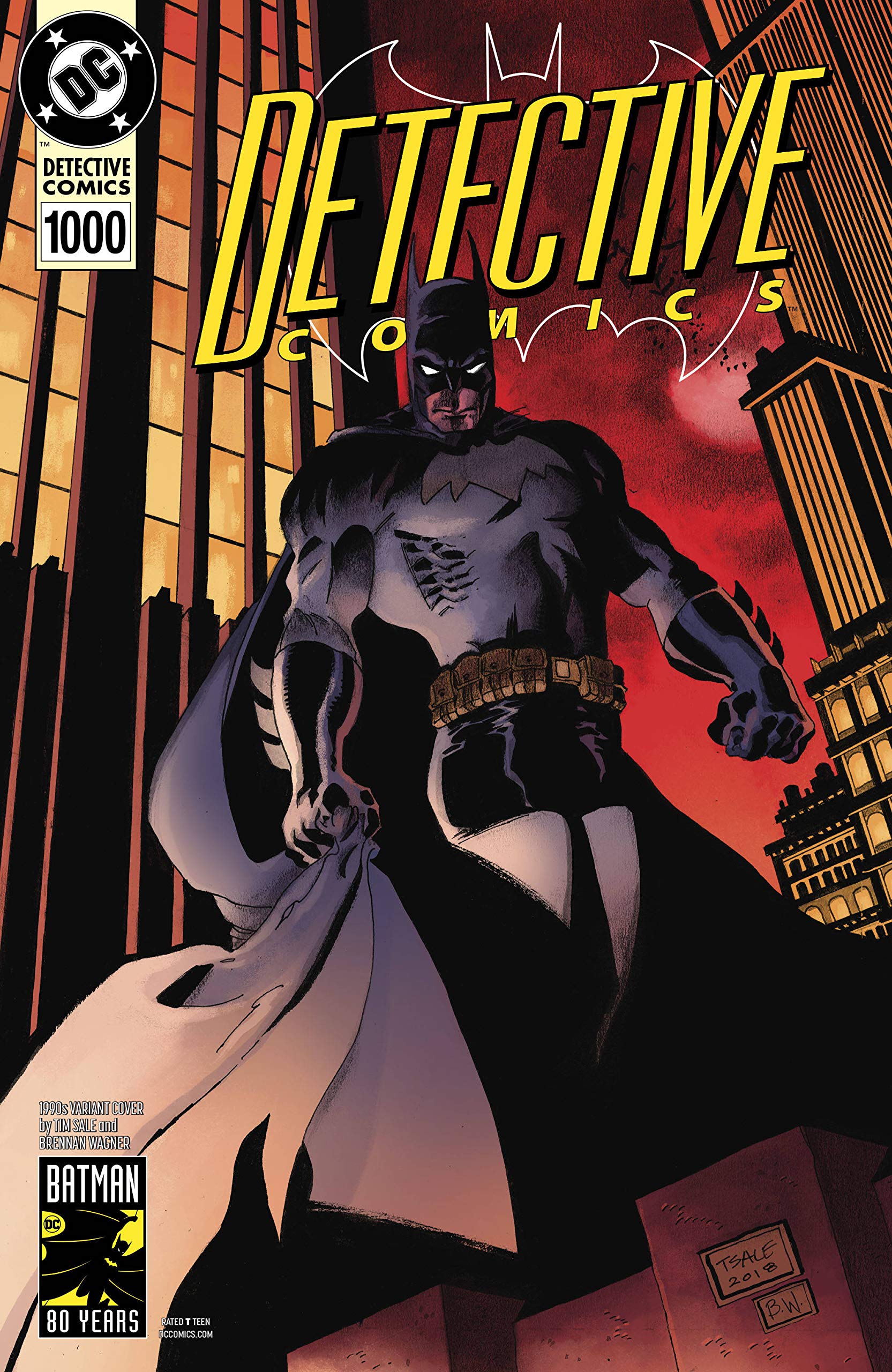 Detective Comics #1000 1990's Tim Sale Variant by Peter J. Tomasi ...