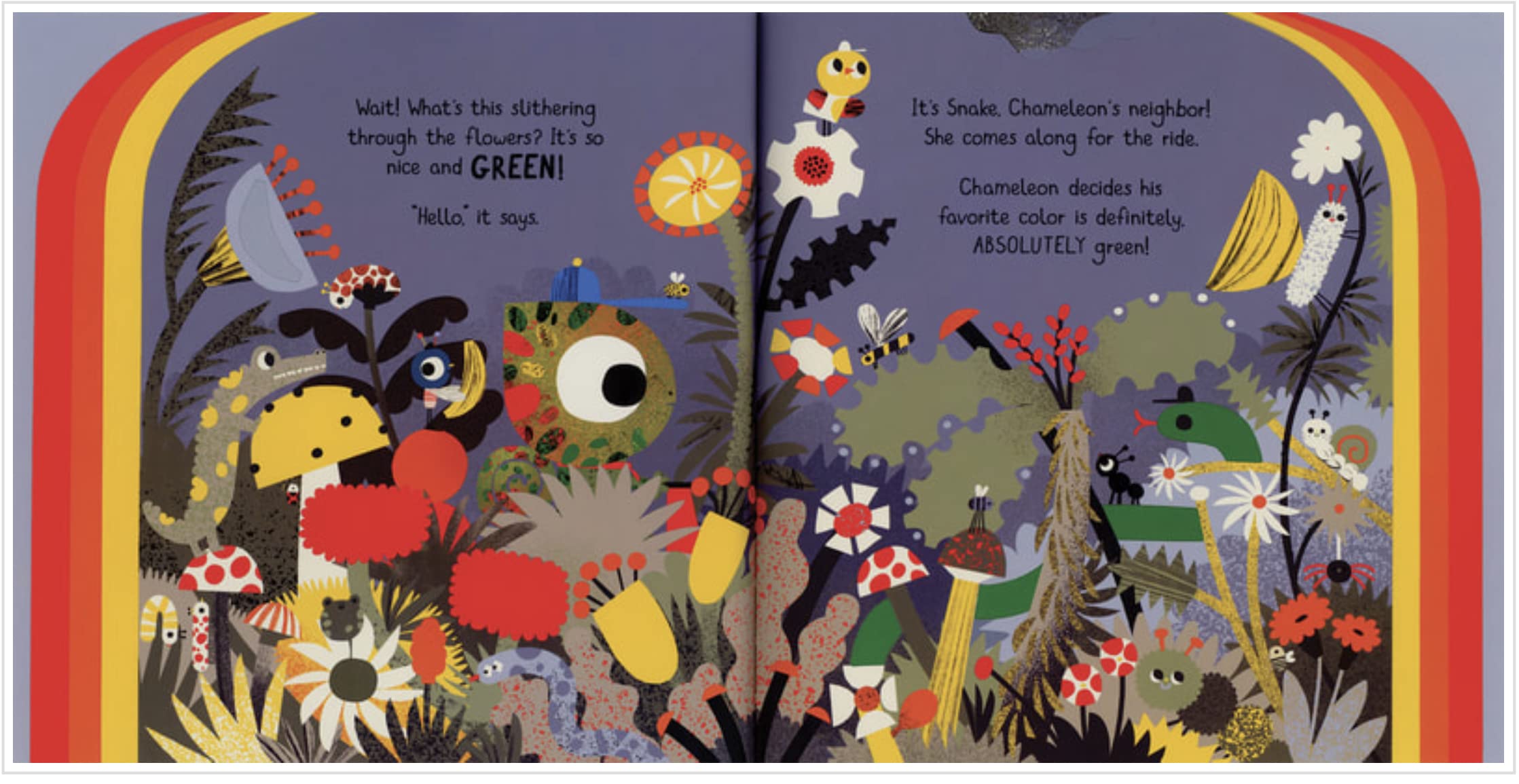 Chameleon's Favorite Color (Peep-Through Stories) by Carly Gledhill ...