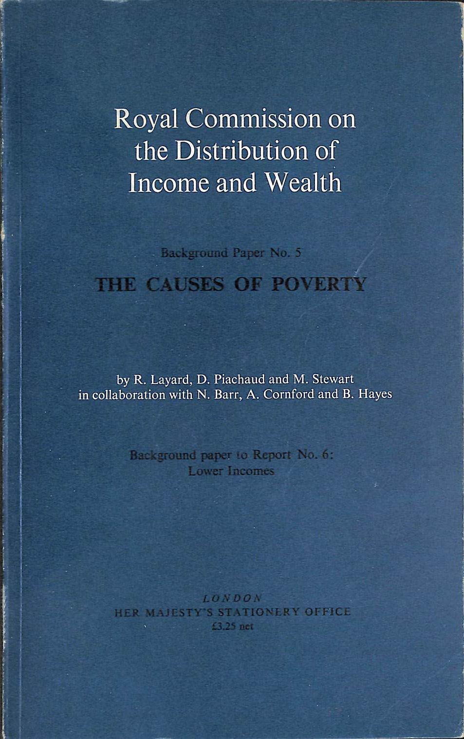 The causes of poverty by Richard Layard | Goodreads