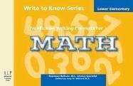 Write to Know: Book Lower Elementary Math by HOUGHTON MIFFLIN HARCOURT ...