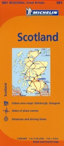 Michelin Scotland Map 501 (Maps/Regional Michelin) by Michelin | Goodreads