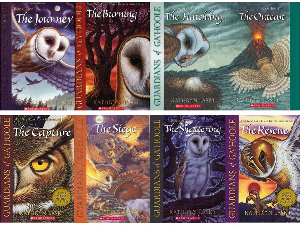 8 Books: Guardians of Ga'hoole Series Set - The Journey, The Rescue ...