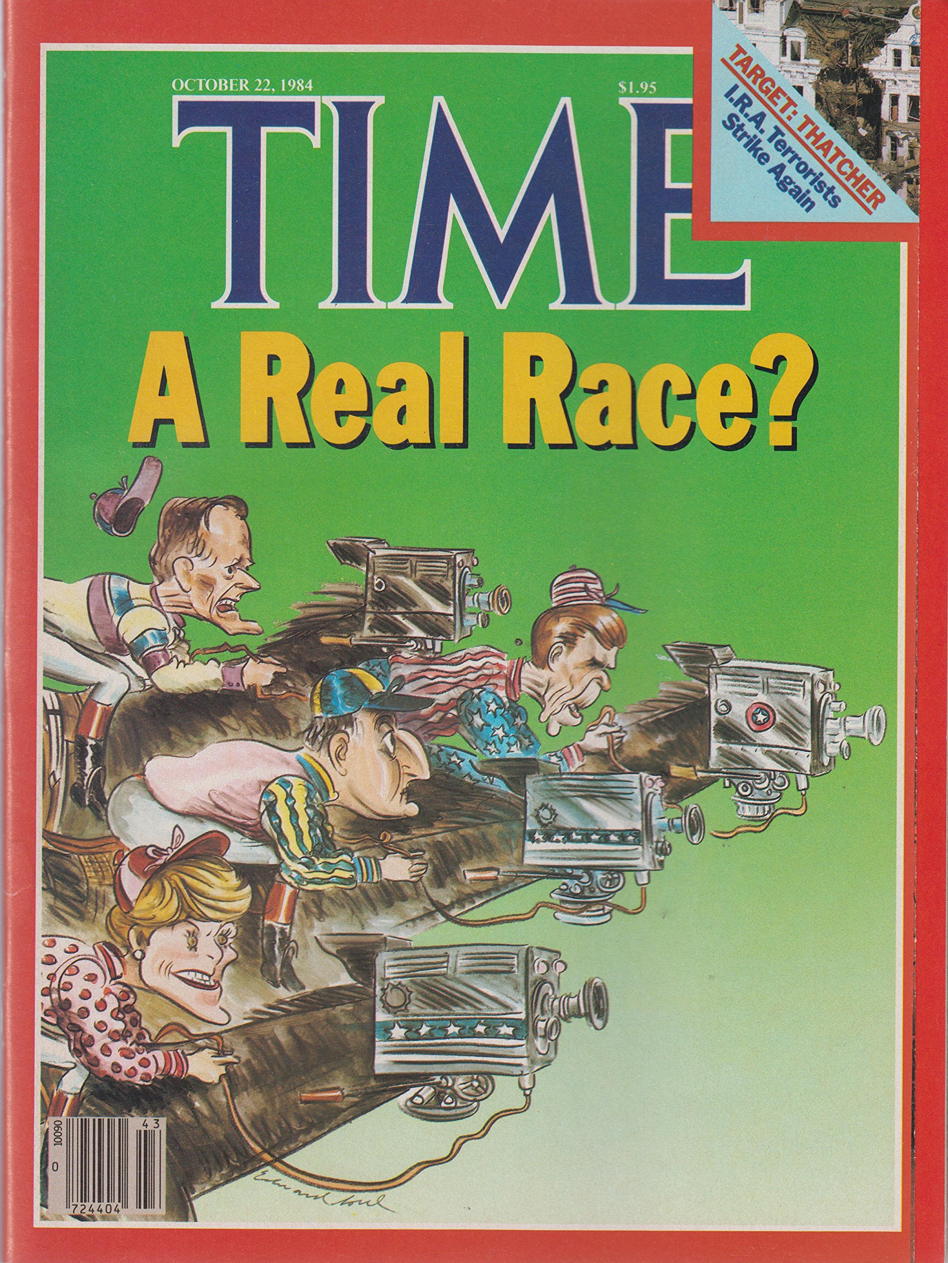 Time Magazine October 22 1984 A Real Race? * Target: Thatcher IRA ...