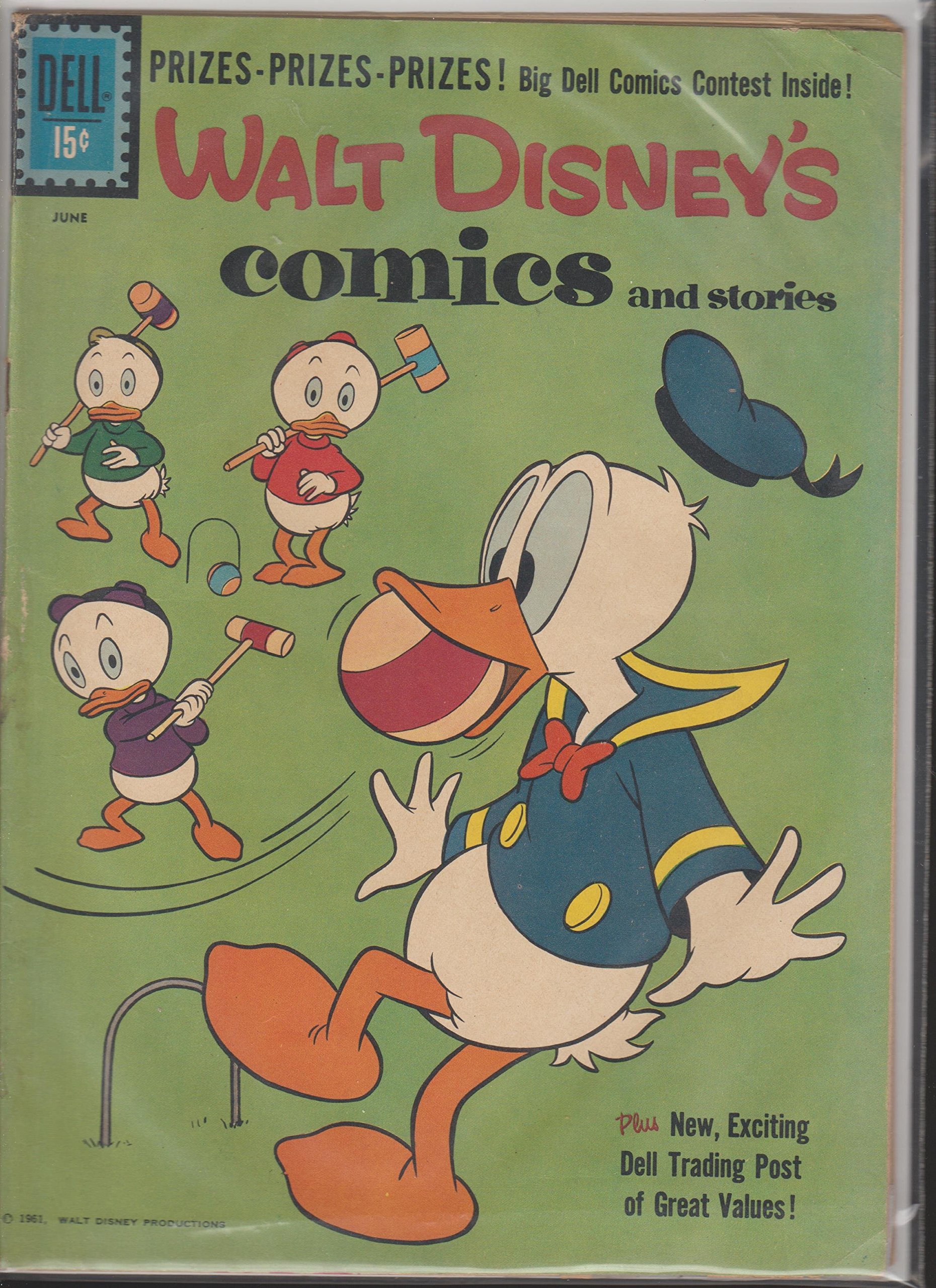 Walt Disney's Comics and Stories Comic Book #9, June 1961 by Walt ...