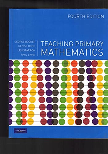 Teaching Primary Mathematics by George Booker | Goodreads
