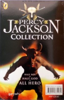 Percy Jackson 3 Book Set And The Lightning Theif Sea Of Monsters Titan ...