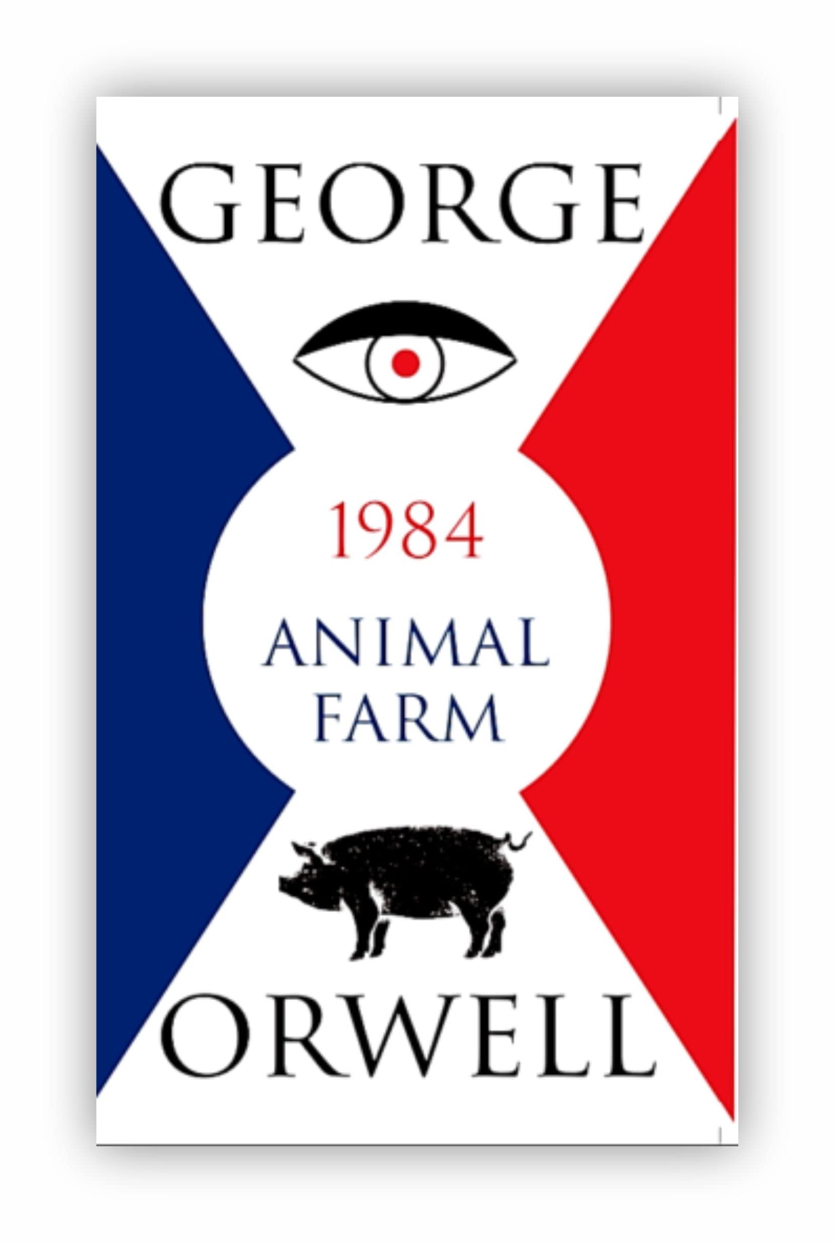 The International Bestseller Animal Farm and 1984 Nineteen Eighty-Four by George Orwell by ...