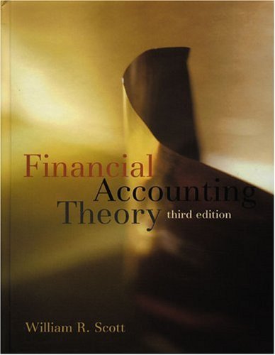 Financial Accounting Theory by William R. Scott by William R. Scott ...