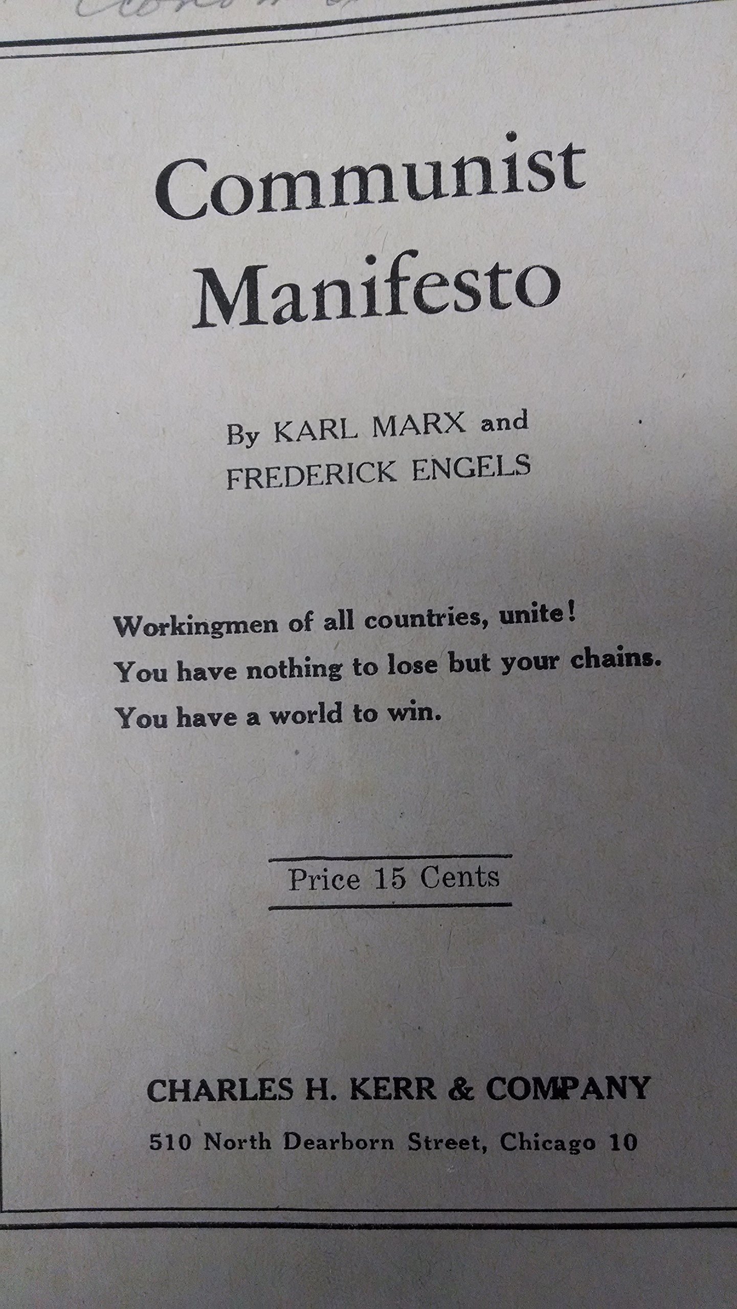 Communist Manifesto by Karl Marx | Goodreads