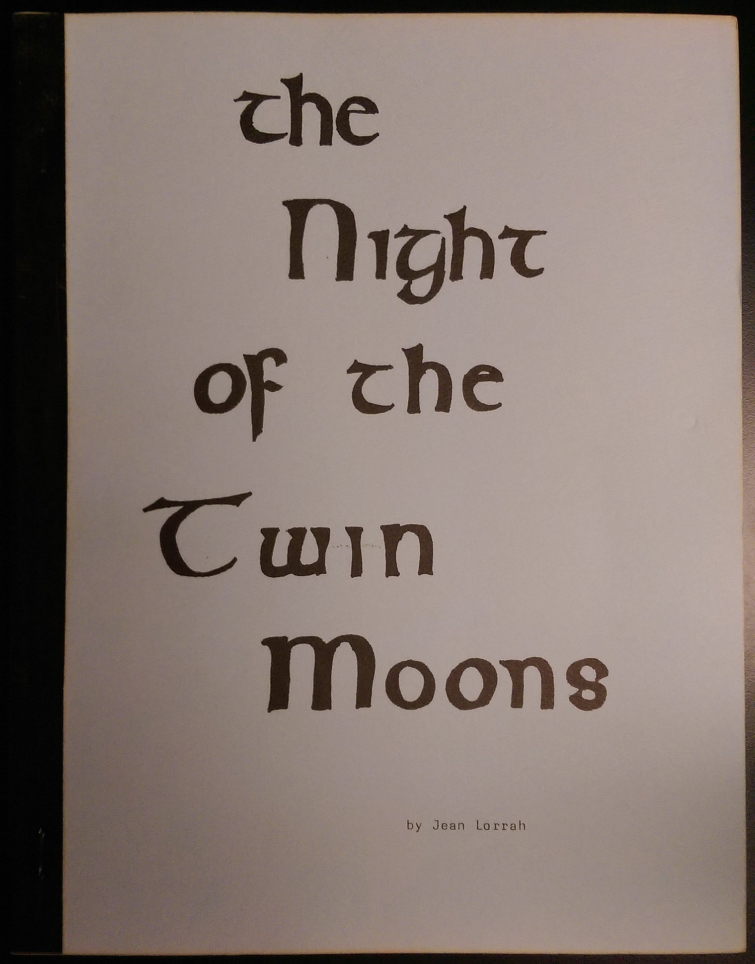 The Night of the Twin Moons by Jean Lorrah | Goodreads