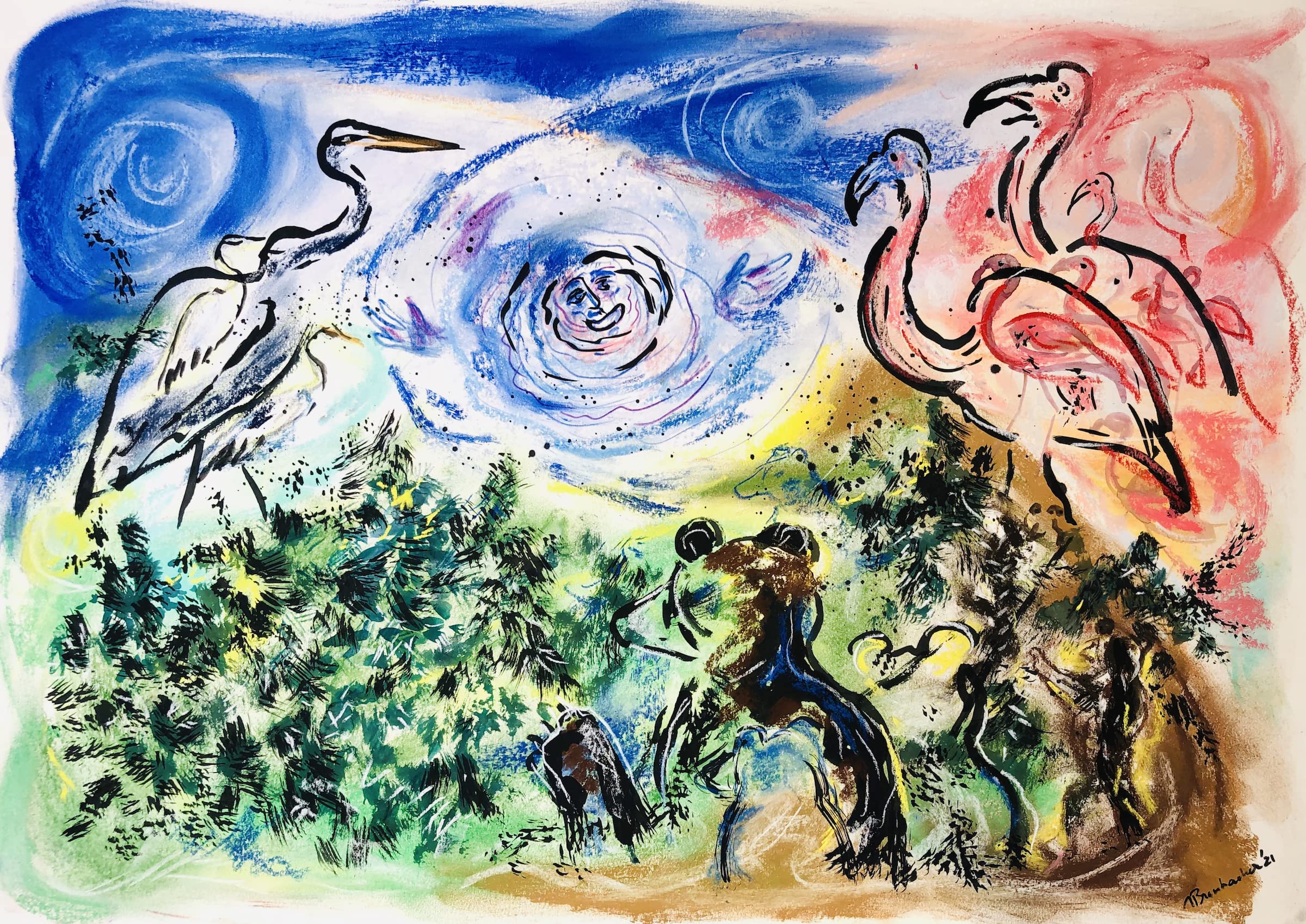 The Loving Wind - A Story About the People in Our Lives Who Must Learn ...