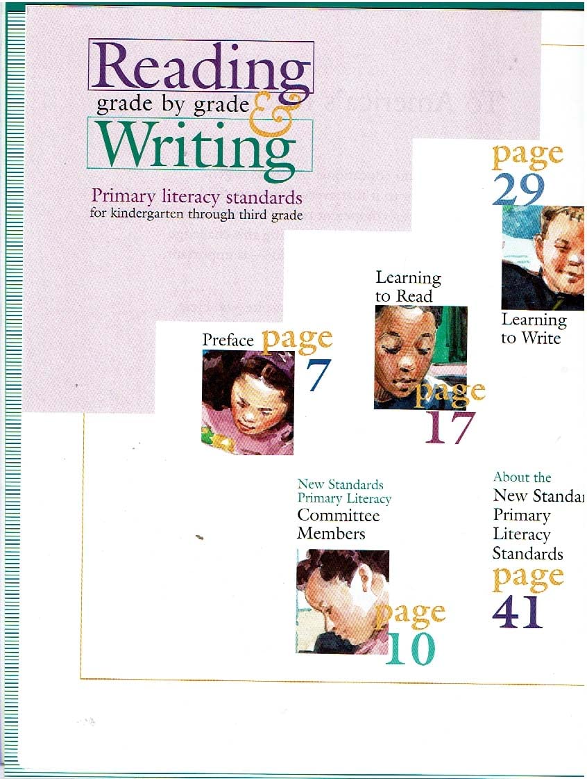 Reading & writing grade by grade: Primary literacy standards for ...
