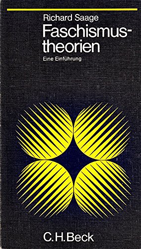 Faschismustheorien: E. Einf (Beck'sche schwarze Reihe ; Bd. 141) by ...