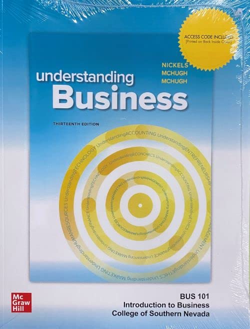 Understanding Business 13th edition by William G. Nickels | Goodreads