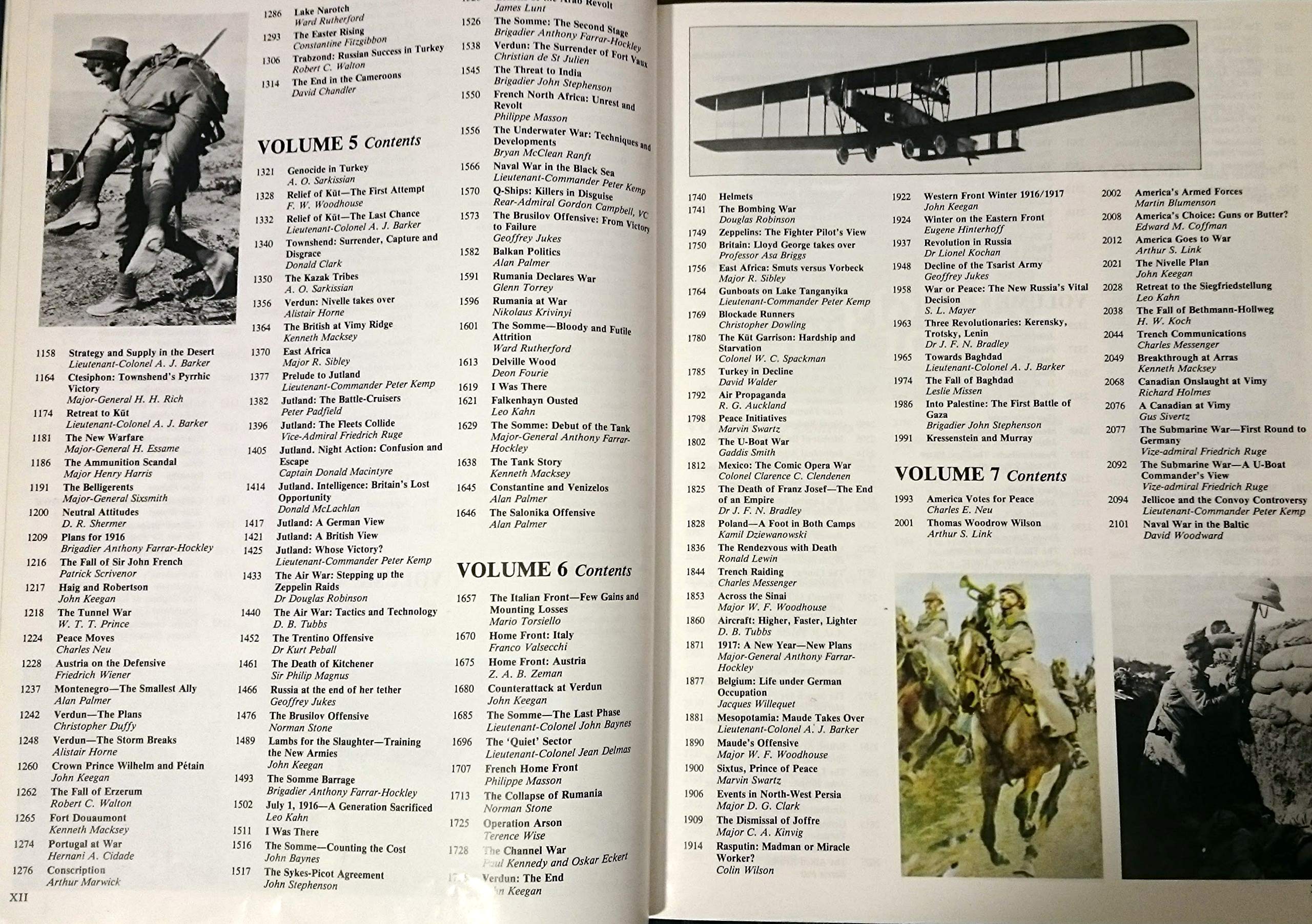 Marshall Cavendish Illustrated Encyclopedia of World War I by Peter ...