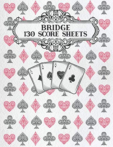 Bridge Scoring Sheets: Large Scorekeeping Book by Creative Spirits ...