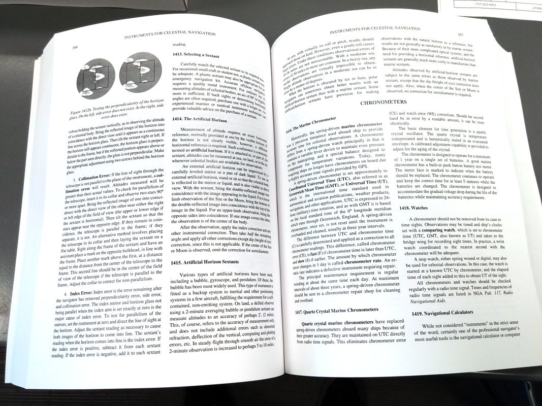 2017 "Bowditch" American Practical Navigator Vol1 by Nathaniel Bowditch ...