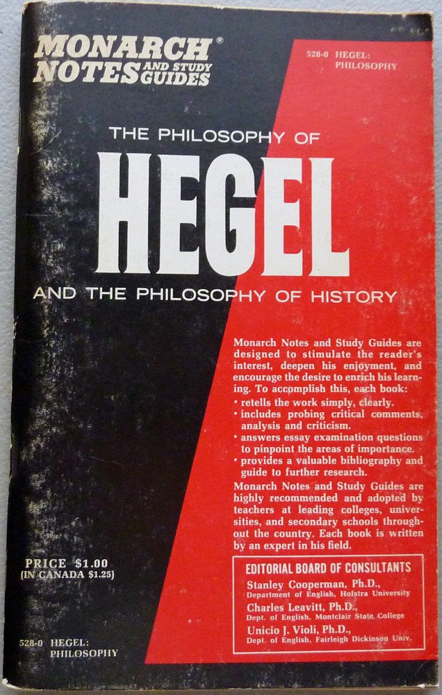 The Philosophy of Hegel by Georg Wilhelm Friedrich Hegel | Goodreads