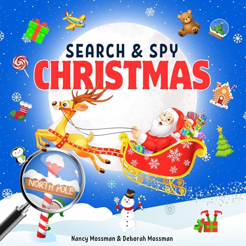 I Spy Christmas With My Little Eye For Kids Search, Find, Spot, Look ...
