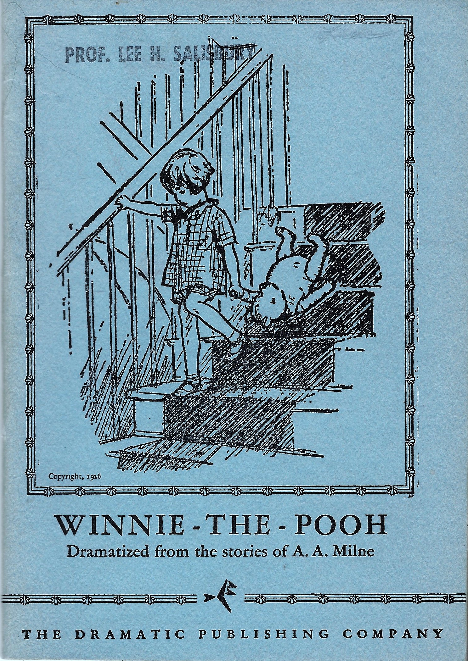 Winnie-the-Pooh: A Play in Two Acts by A.A. Milne | Goodreads