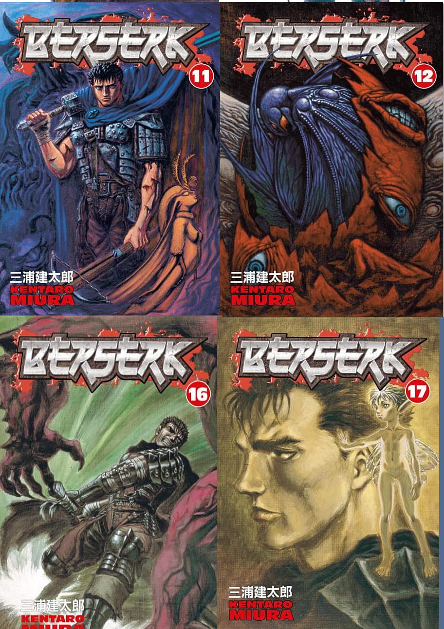Berserk Manga by Kentaro Miura Vol 1 - 40 Full 40 books Collection by ...