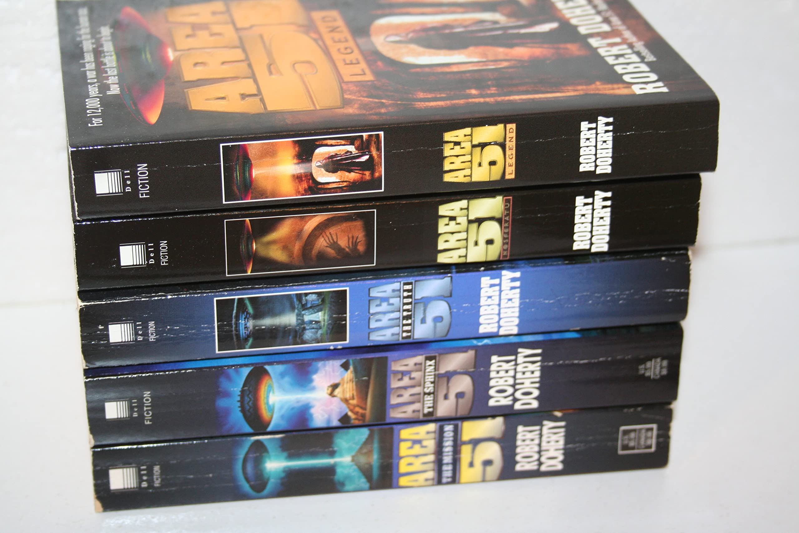 Robert Doherty's Area 51 Series, 5-book collection by Robert Doherty ...