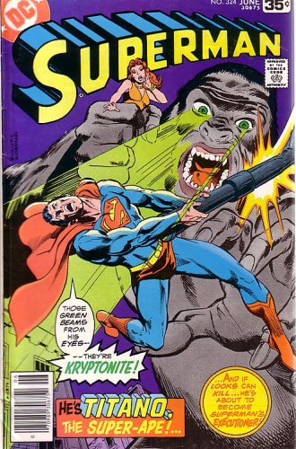 Superman, Vol 40 #324 (Comic Book): Beware the Eyes That Paralyze! by ...