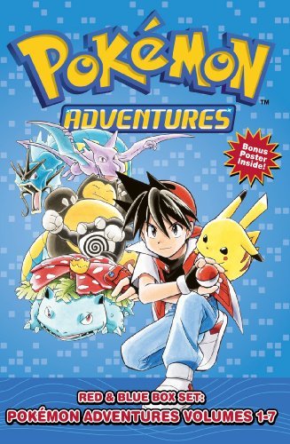Pokemon Adventures Red & Blue Box Set (set includes Vol. 1-7 ...