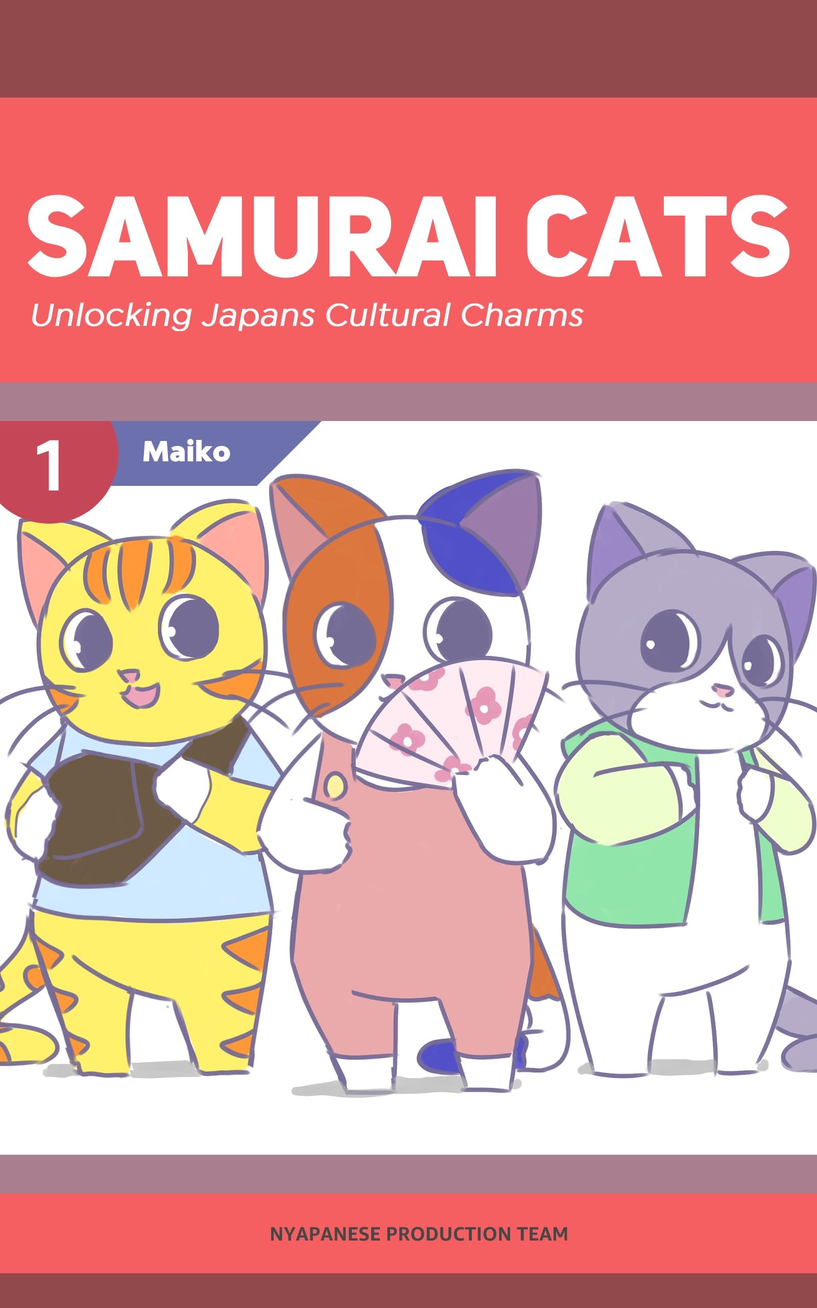 Maiko JLPT N5: Unlocking Cultural Charms of Japan Samurai Cats by ...