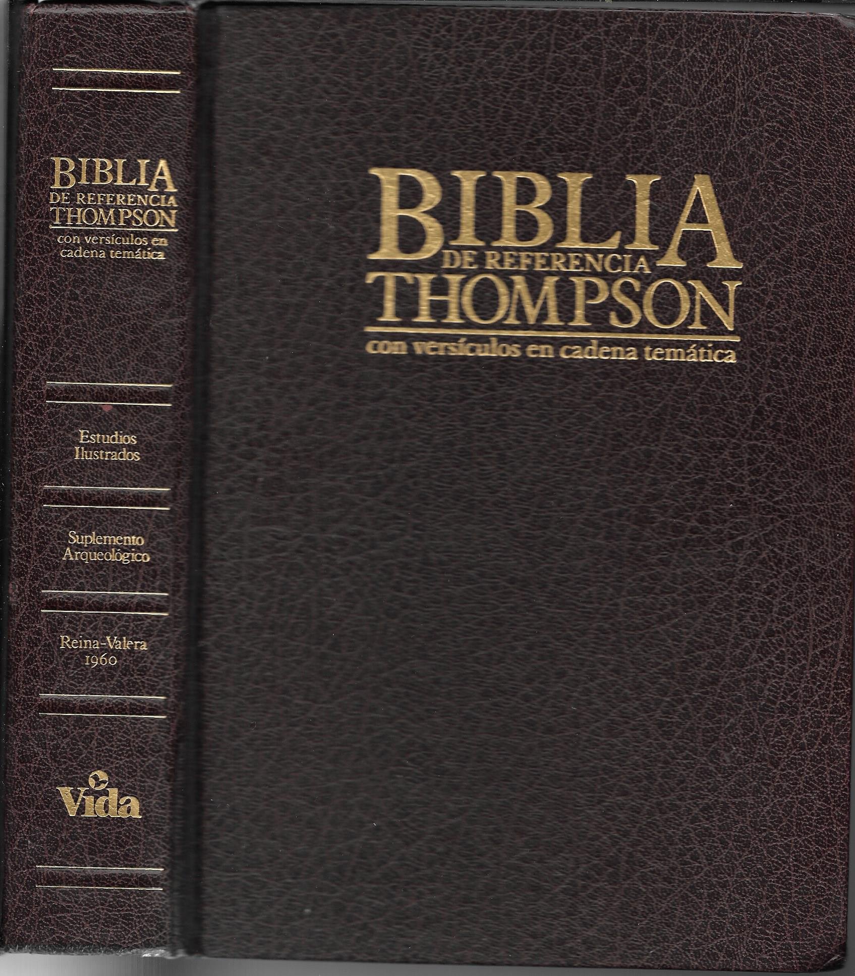 biblia de referencia thompson con versiculos en cadena tematica by Vida ...
