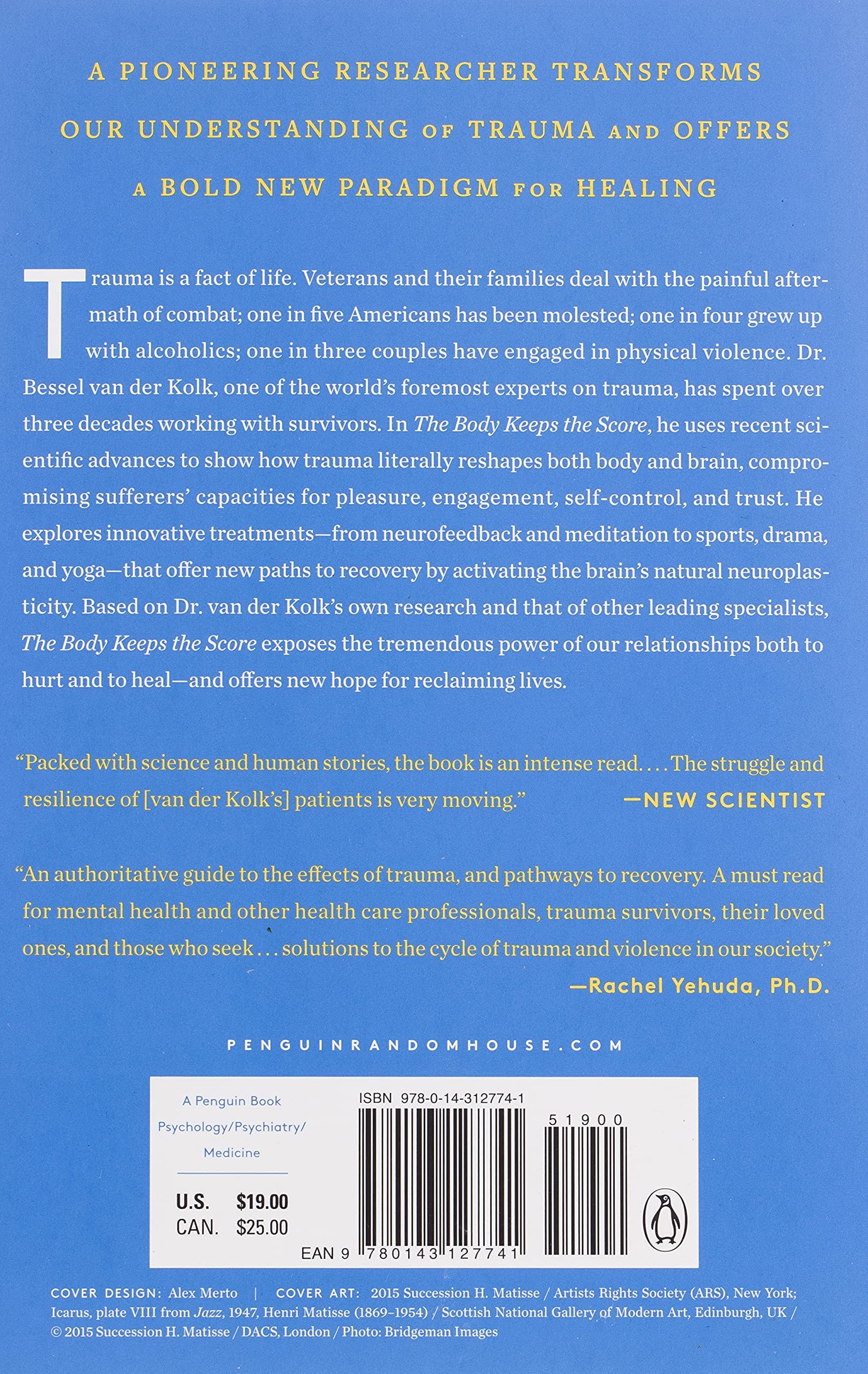 Bertram The Body Keeps the Score: Brain, Mind, and Body in the Healing ...