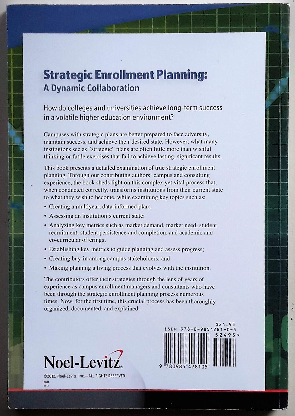 Strategic Enrollment Planning: A Dynamic Collaboration by Jim ...