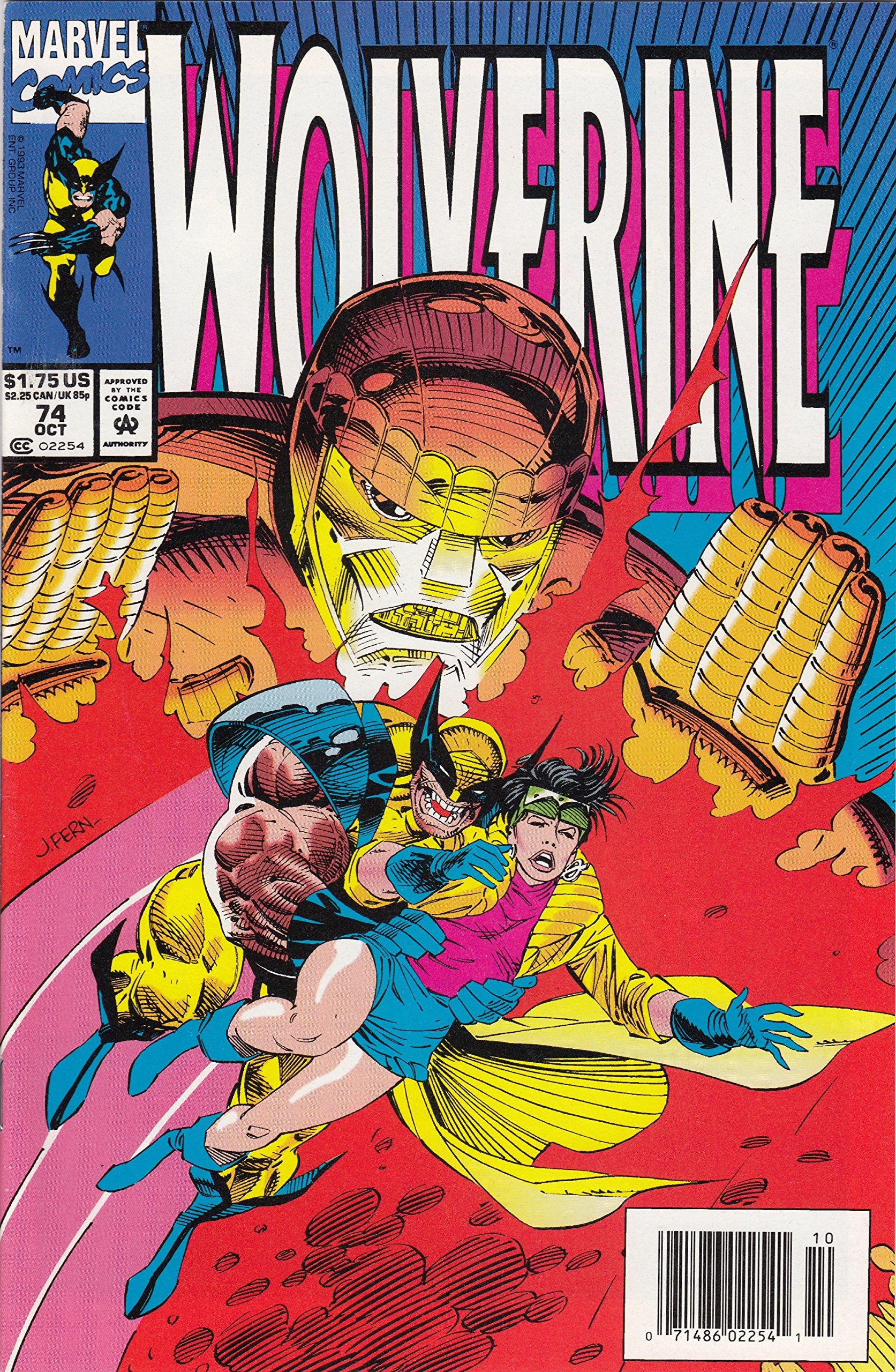 Wolverine #74 by Larry Hama | Goodreads