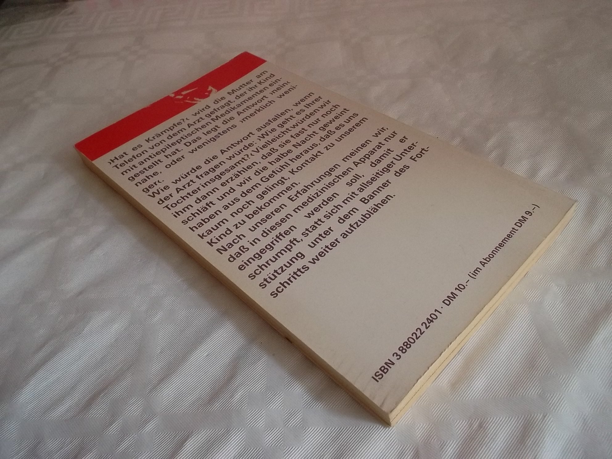 Kopfkorrektur, oder, Der Zwang gesund zu sein: Ein behindertes Kind ...