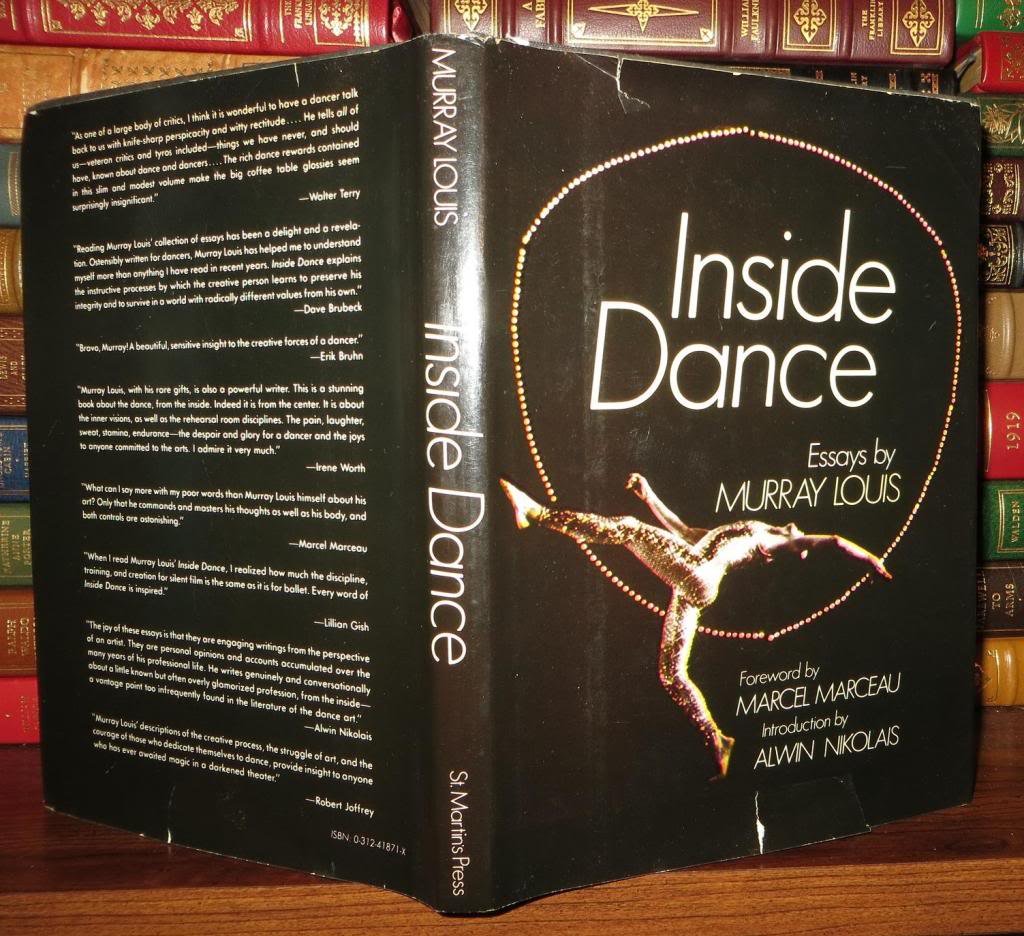 Inside Dance; Essays by Murray Louis by Murray Louis | Goodreads