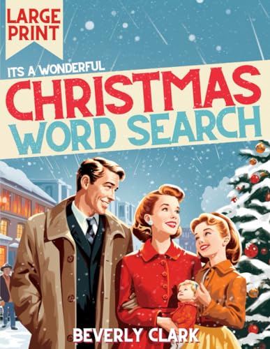 Christmas Word Search for Adults & Seniors Large Print: A Wonderful ...