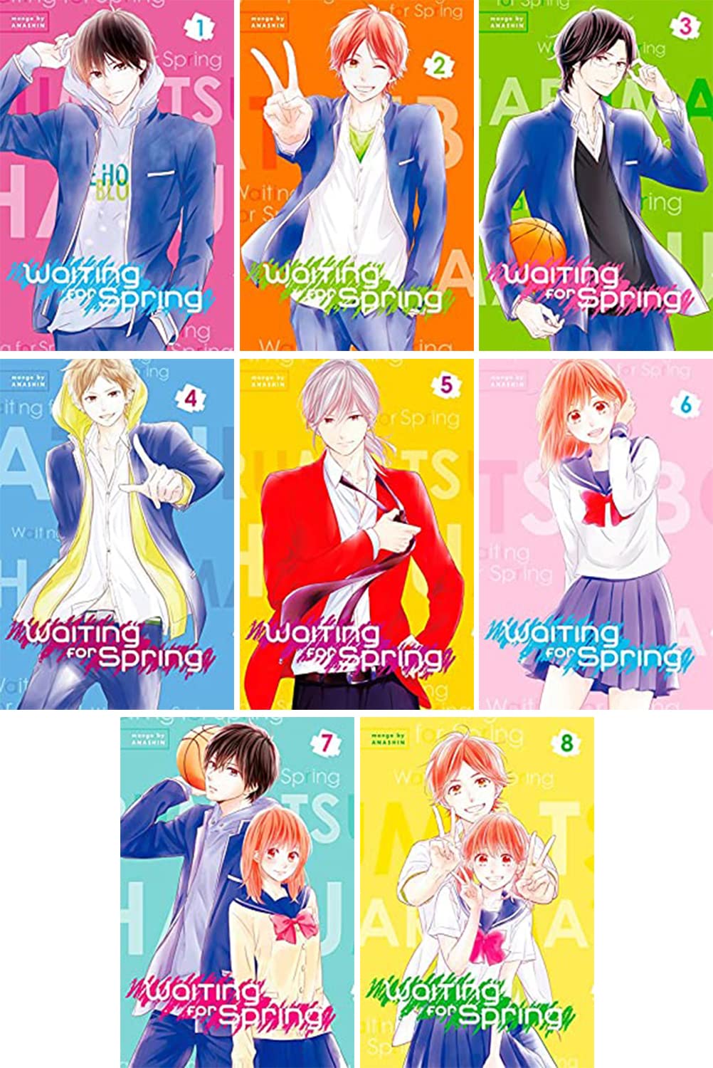 Waiting For Spring Manga Set Vol.1-8 by ANASHIN by Anashin | Goodreads