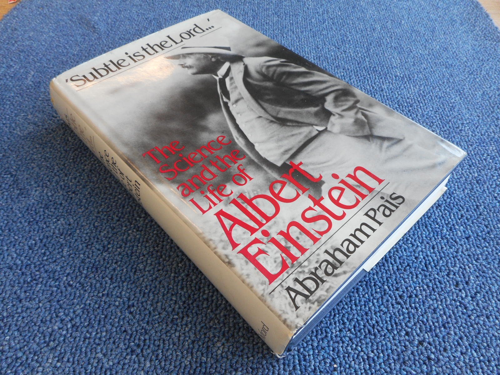 Science And The Life Of Albert Einstein, The 'Subtle Is The Lord' by ...