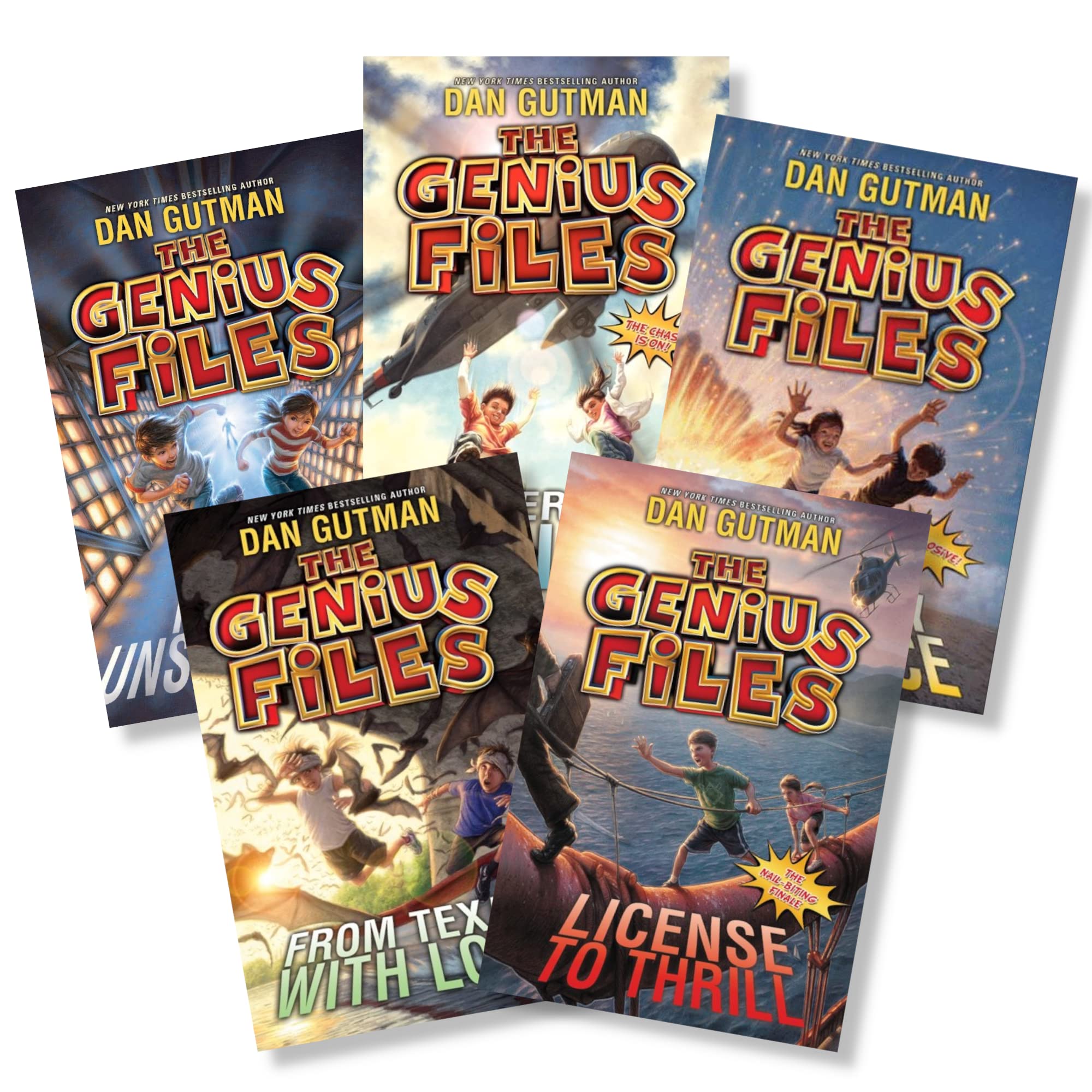 The Genius Files Series Set by Dan Gutman | Goodreads